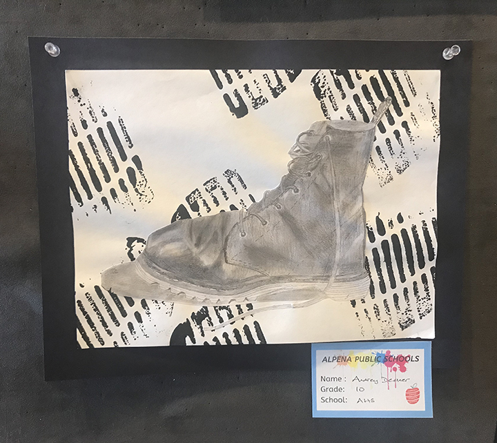 TBA gallery features student artwork | News, Sports, Jobs - The Alpena News